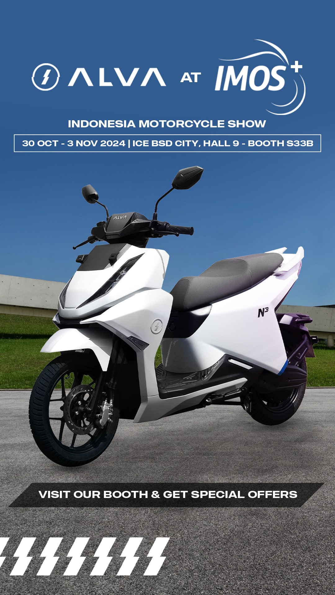 Kunjungi Booth ALVA di Pameran Motor Indonesia IMOS 2024 - Blog ALVA Auto