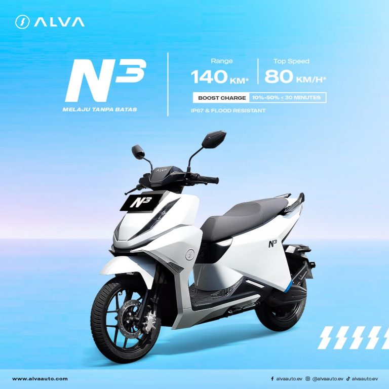 Riding Aman dan Hemat dengan Motor Listrik ALVA N3 - Blog ALVA Auto