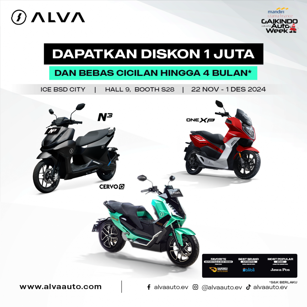Kunjungi Booth Motor Listrik ALVA di GJAW 2024! - Blog ALVA Auto
