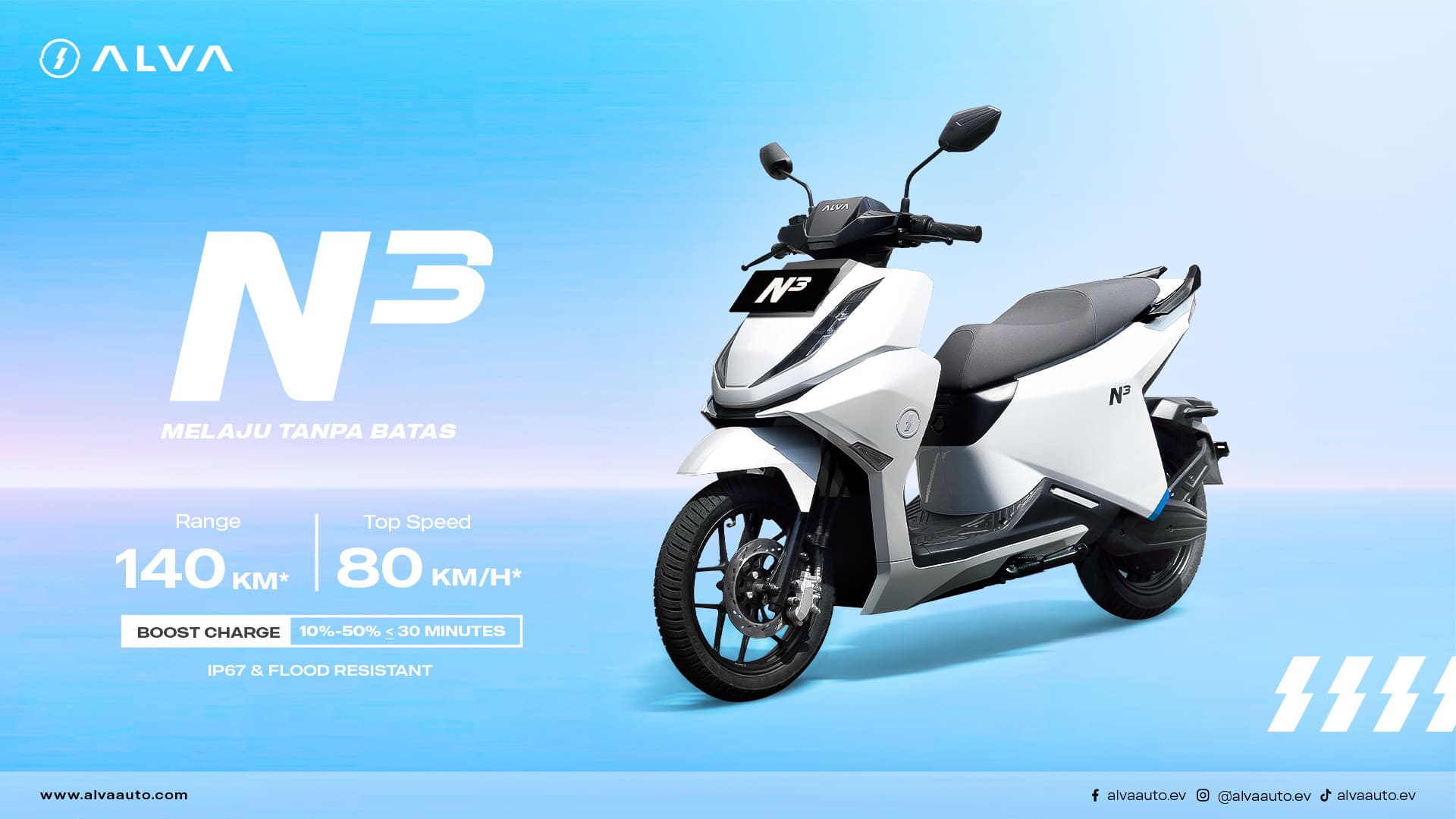 Spesifikasi Motor Listrik N3: Bagasi Luas dan Kompartemen Fungsional ...