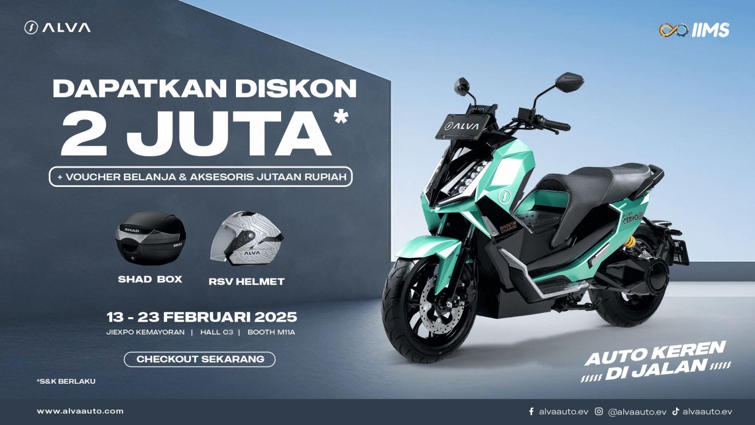 Cara Pembelian dan Harga Tiket IIMS 2025 - Blog ALVA Auto